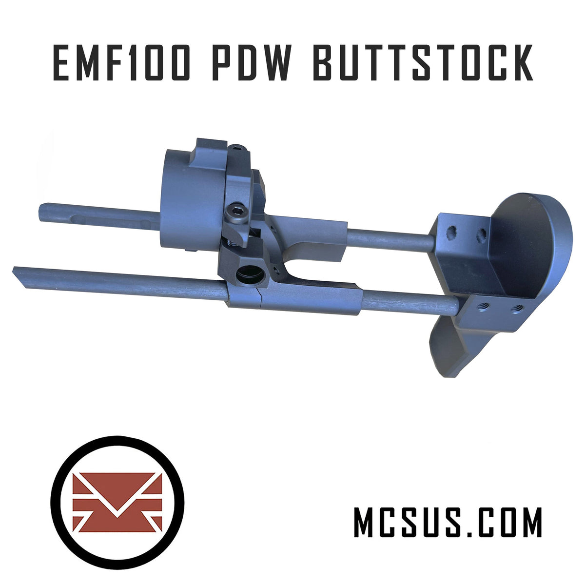 EMF100 MG100 MCS100 ASA Buttstock Adapter – MCS Mexico