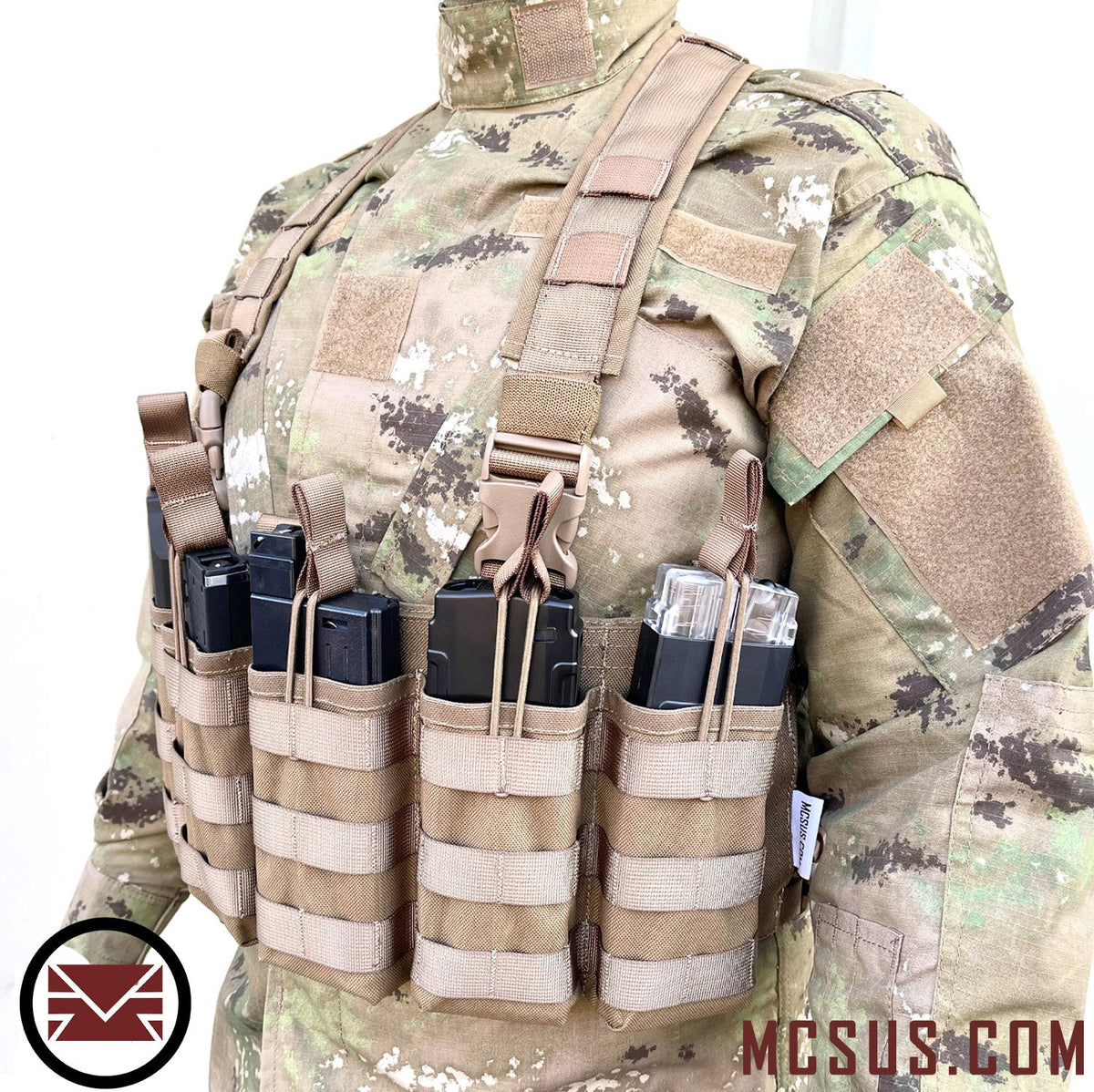 Front Line Operator Chest Rig (Black) – MCS Mexico