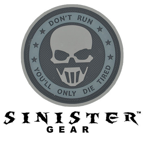 Sinister Gear "GRAW" PVC Patch - Grey – MCS Mexico