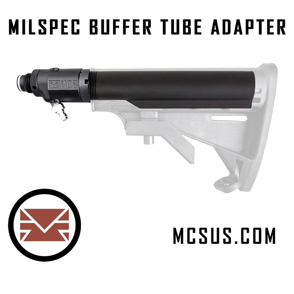Milspec Buffer Tube Remote Line Adapter – MCS Mexico