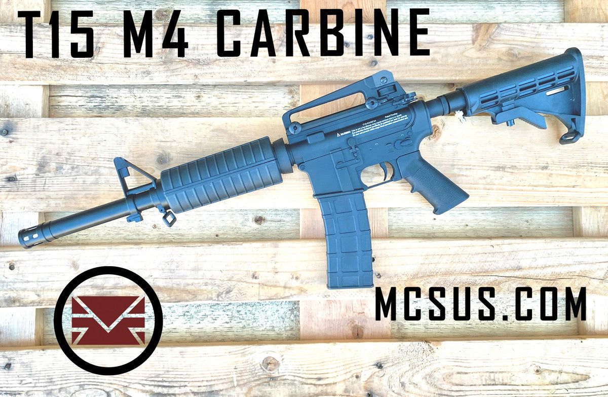 Custom T15 M4 Carbine Paintball Gun – MCS Mexico