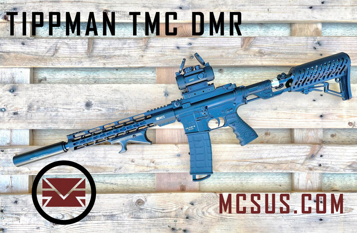 Custom Tippmann TMC DMR Sniper Paintball Gun (.68 Cal) – MCS Mexico