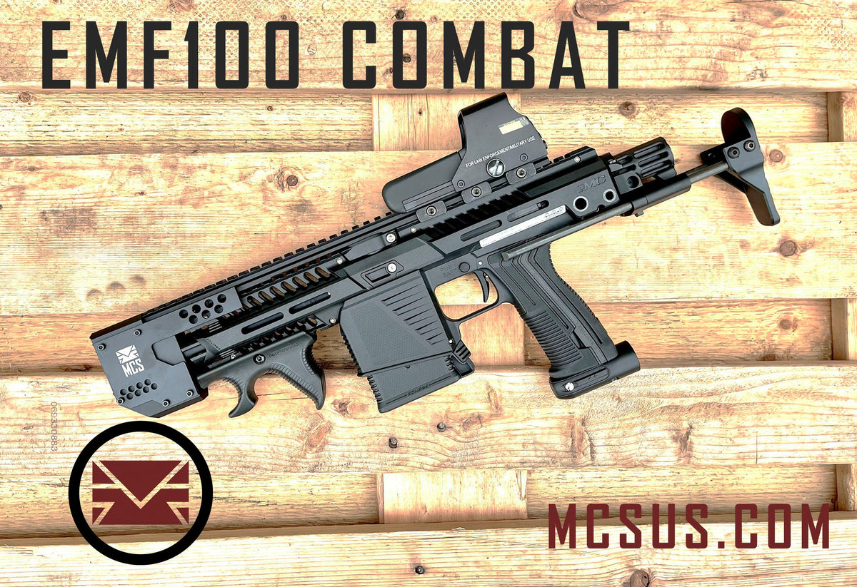 EMF100 MG100 Combat Paintball Gun – MCS Mexico