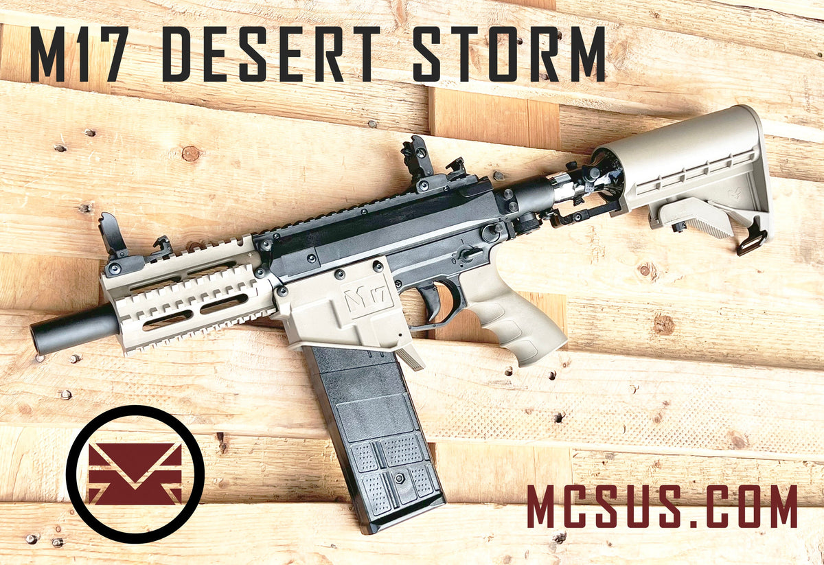 Custom Milsig Valken M17 Desert Storm Paintball Gun (Semi/Full Auto ...