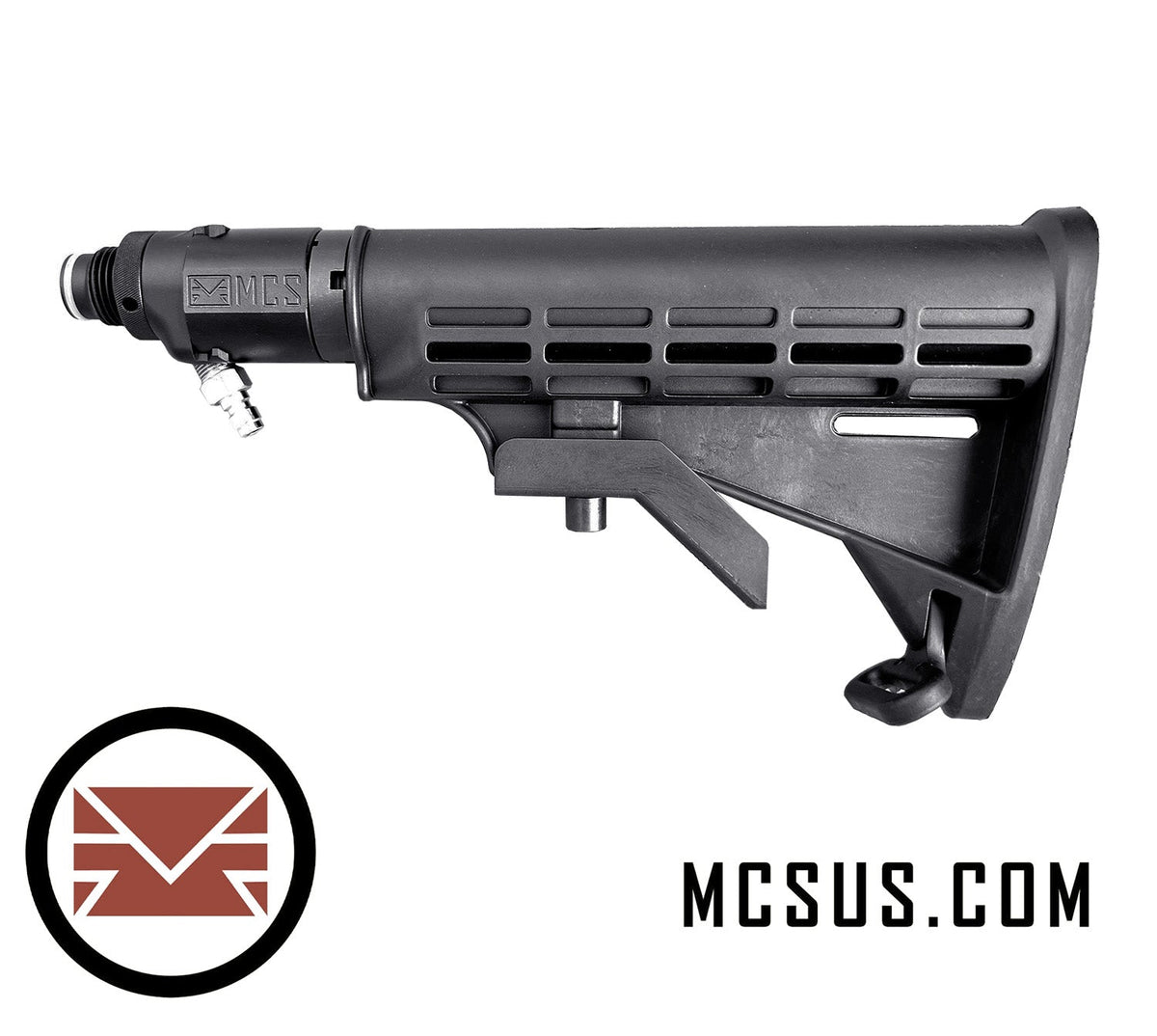 Milspec Buffer Tube With Remote Line Adapter And Buttstock (Universal ...