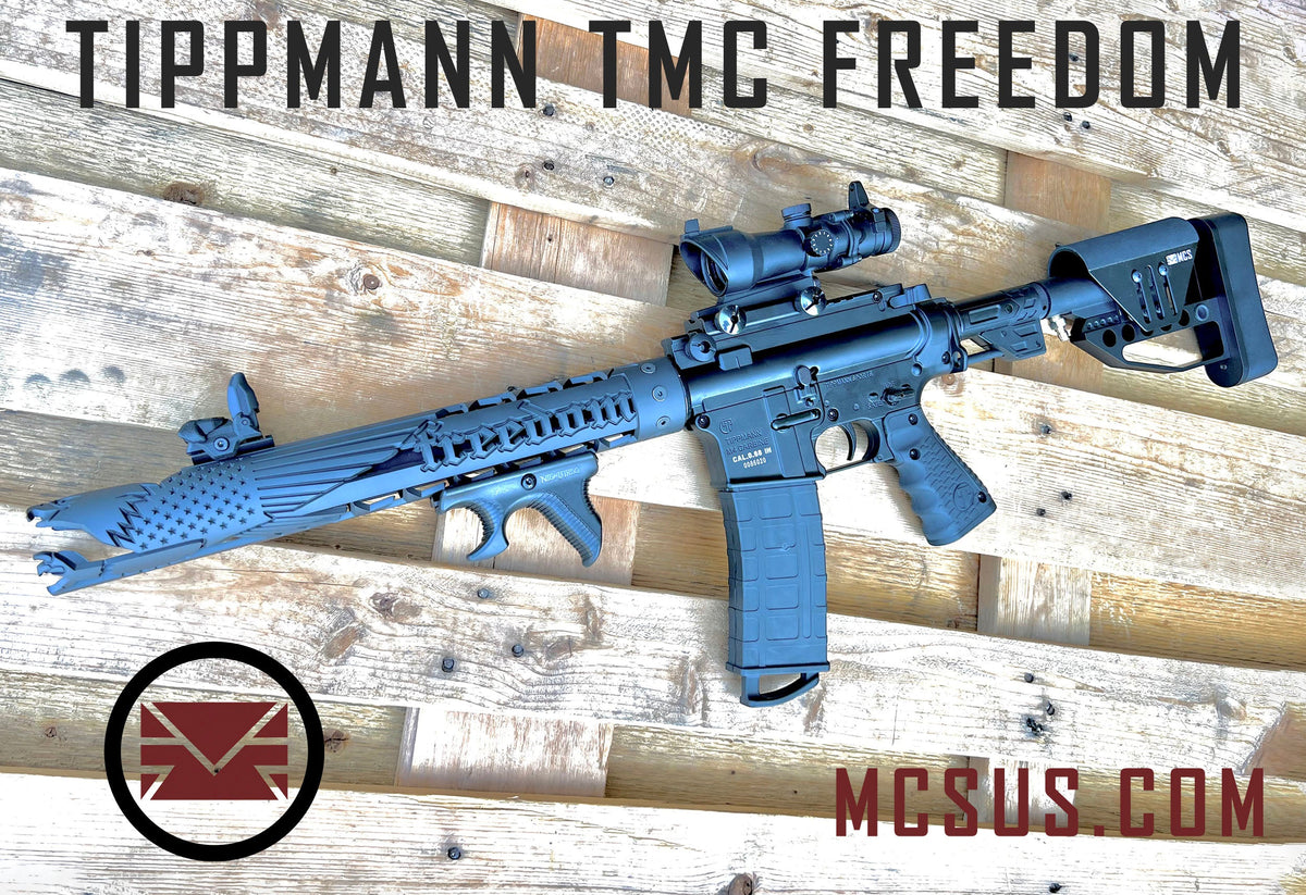 Custom Tippmann TMC Freedom Fighter Paintball Gun (.68 Cal) – MCS Mexico