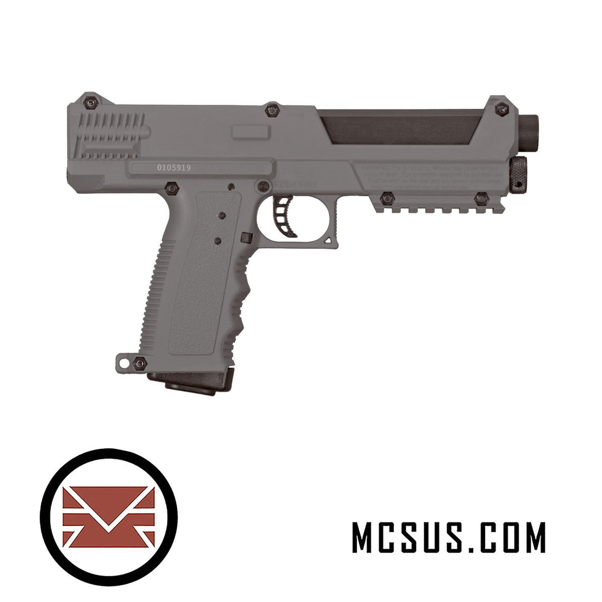 Tippmann TiPX Paintball Pistol (Wolf Gray) – MCS Mexico